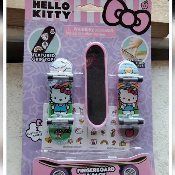 Hello Kitty | Toys | Hello Kitty 3 Pk Fingerboards | Poshmark